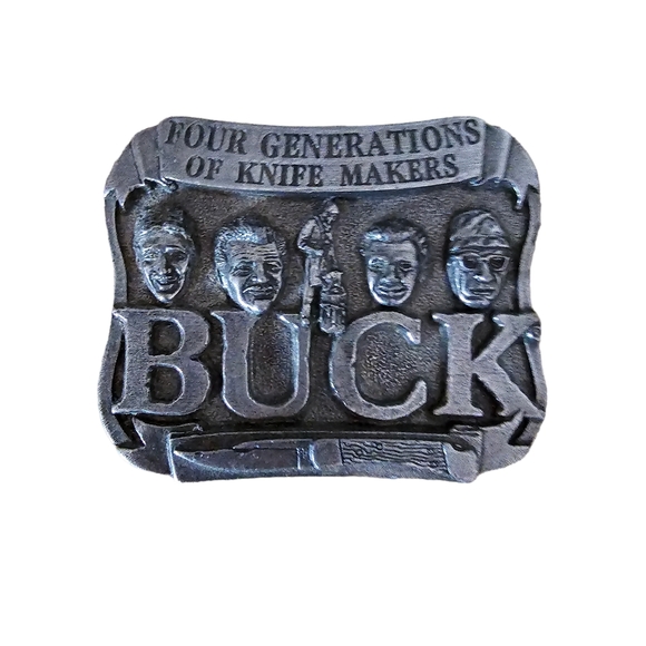 Vintage | Accessories | Vintage Belt Buckle Buck Knives | Poshmark